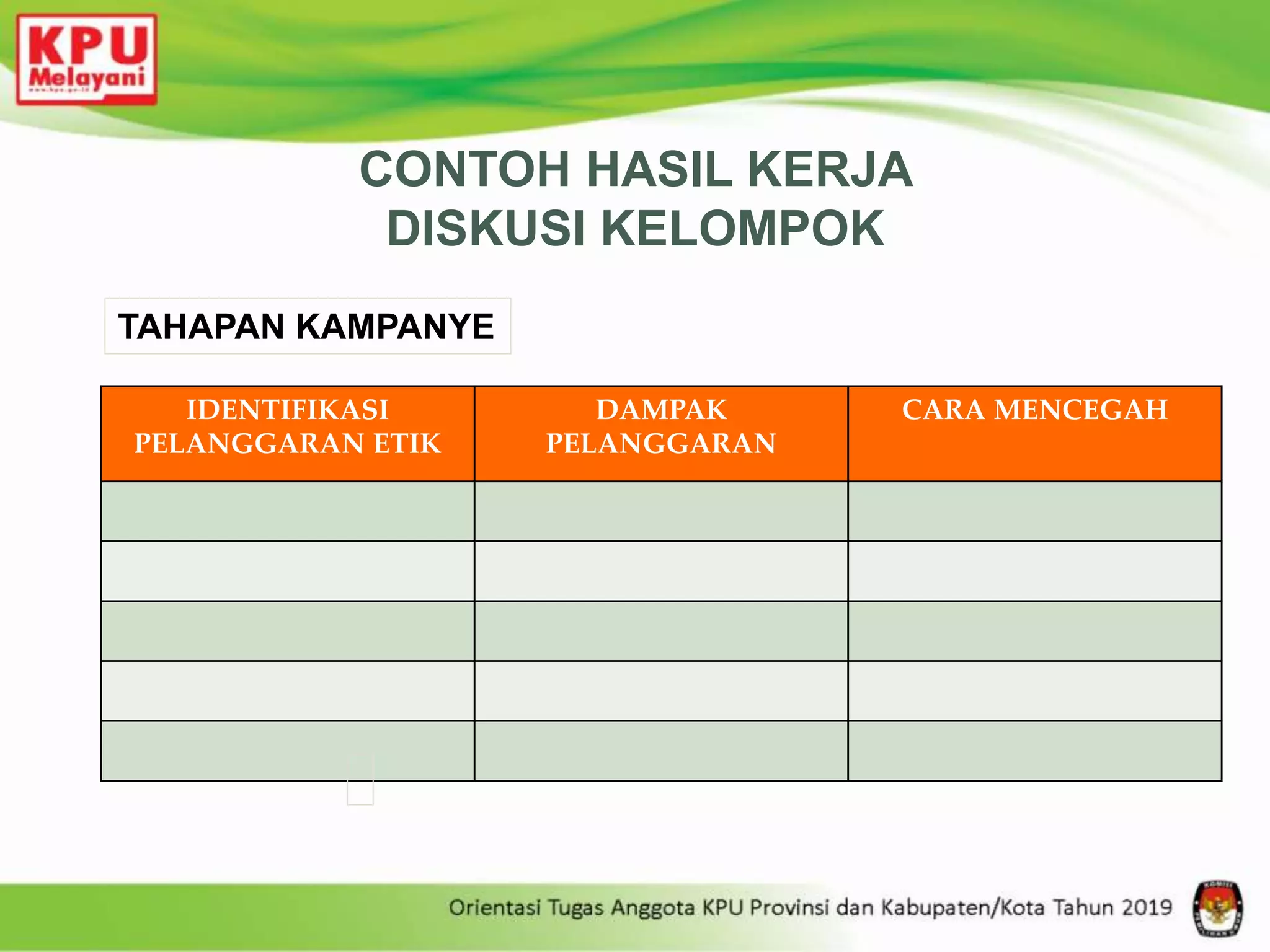 Sesi 2 etika penyelenggara pemilu | PPT