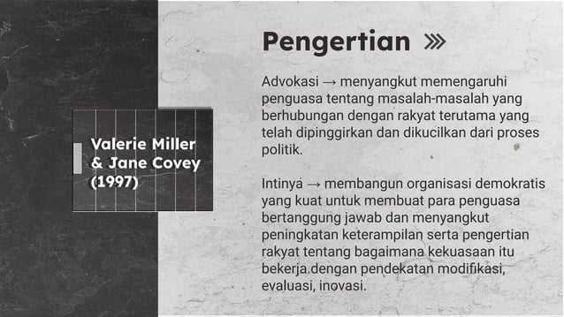 Teori dan Model Advokasi | PDF