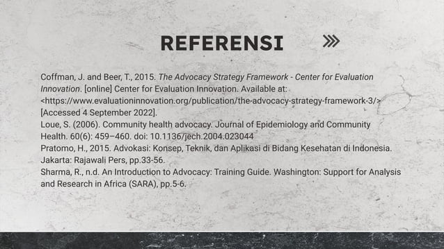 Teori dan Model Advokasi | PDF