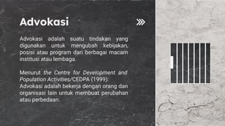 Teori dan Model Advokasi | PDF