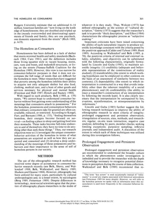 homeless in america | PDF