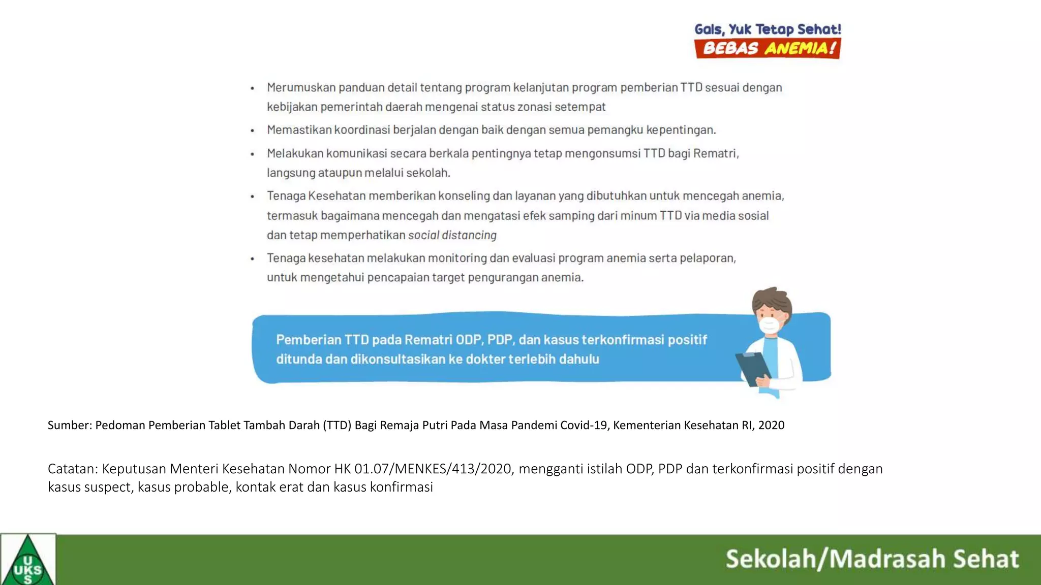 Sesi 3 - Pemberian Tablet Tambah Darah bagi Remaja Putri_logo UKS baru.pptx