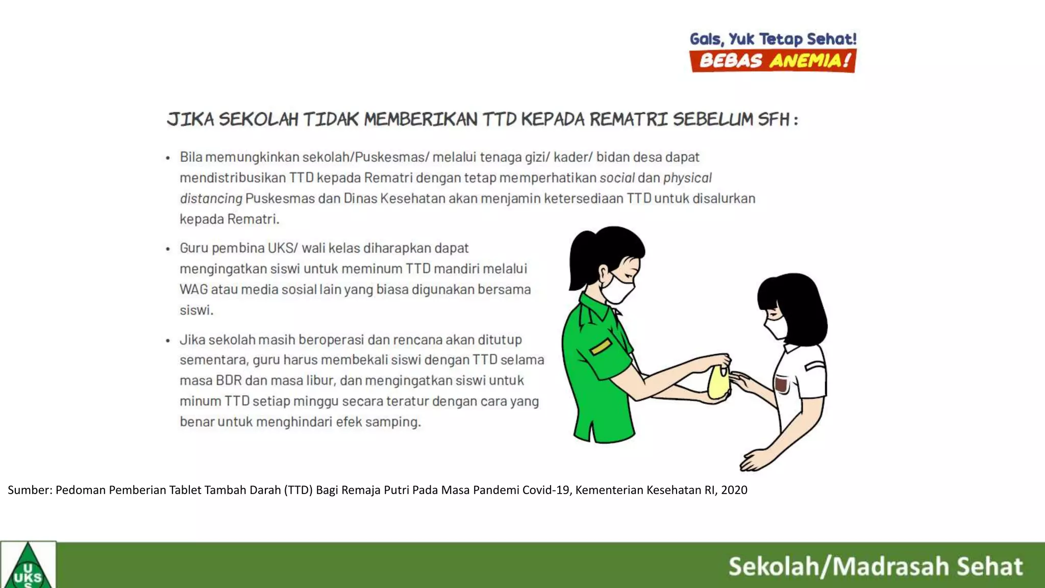 Sesi 3 - Pemberian Tablet Tambah Darah bagi Remaja Putri_logo UKS baru.pptx