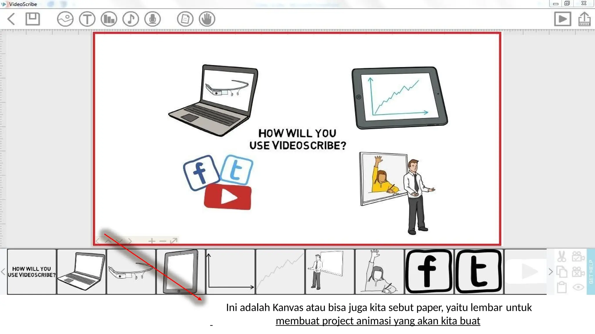 Sesi 3 - Pengenalan Fitur Video Scribe.pptx