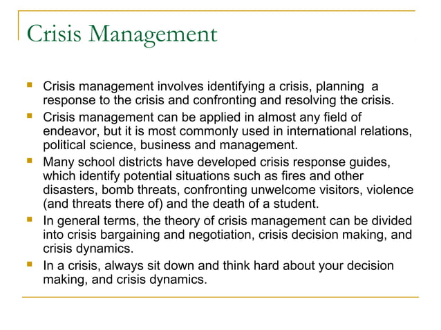 Sesi 3 defining crisis pr | PPT