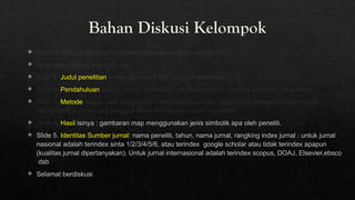 Sesi 3 Penyajian Data dengan GIS dan Map sebagai visualisasu data | PPT