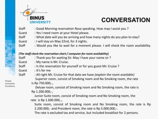 PPT Sesi 4 managing guest reservation-1 | PPTX