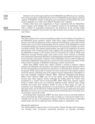 zmet-mapping the mind of the mobile consumer across borders | PDF