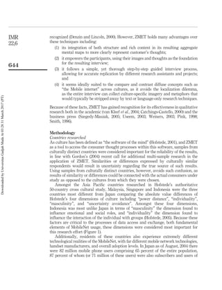 zmet-mapping the mind of the mobile consumer across borders | PDF