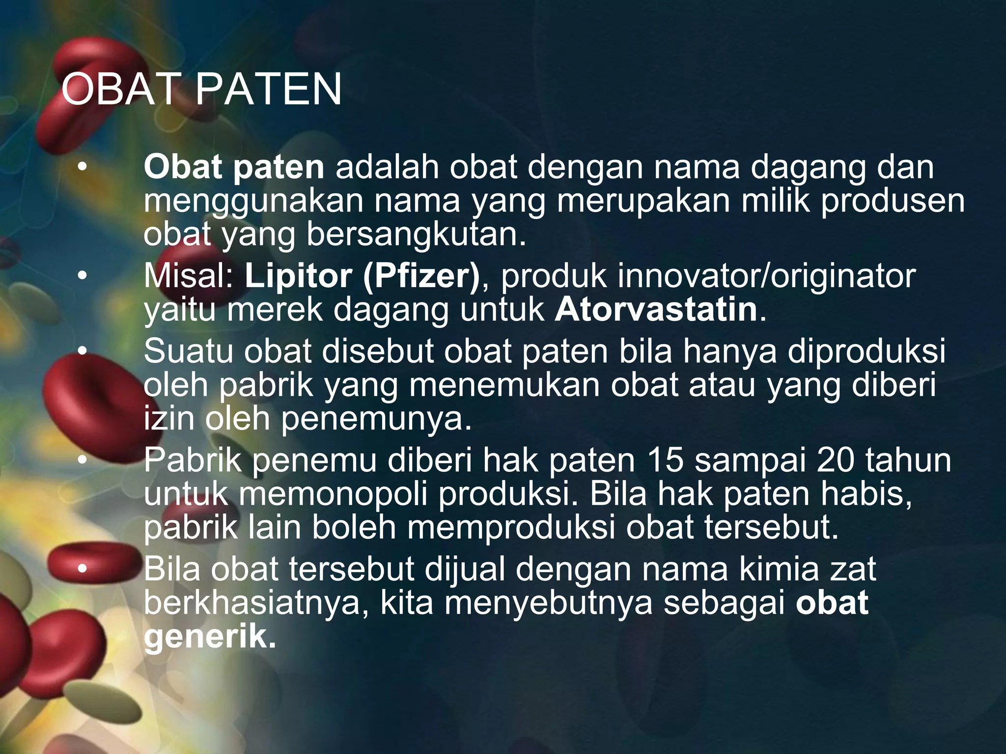 penggolongan obat menurut pemerintah | PDF