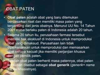 penggolongan obat menurut pemerintah | PDF