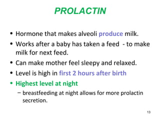 Sesi 6 How milk gets from breast to baby | PPT