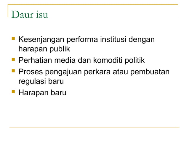 Sesi 6 manajemen isu | PPT