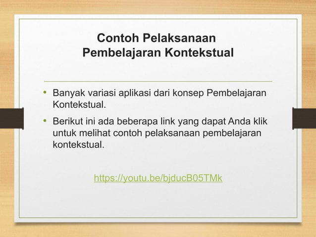 Sesi 7. pada Pembelajaran Kontekstual.ppt