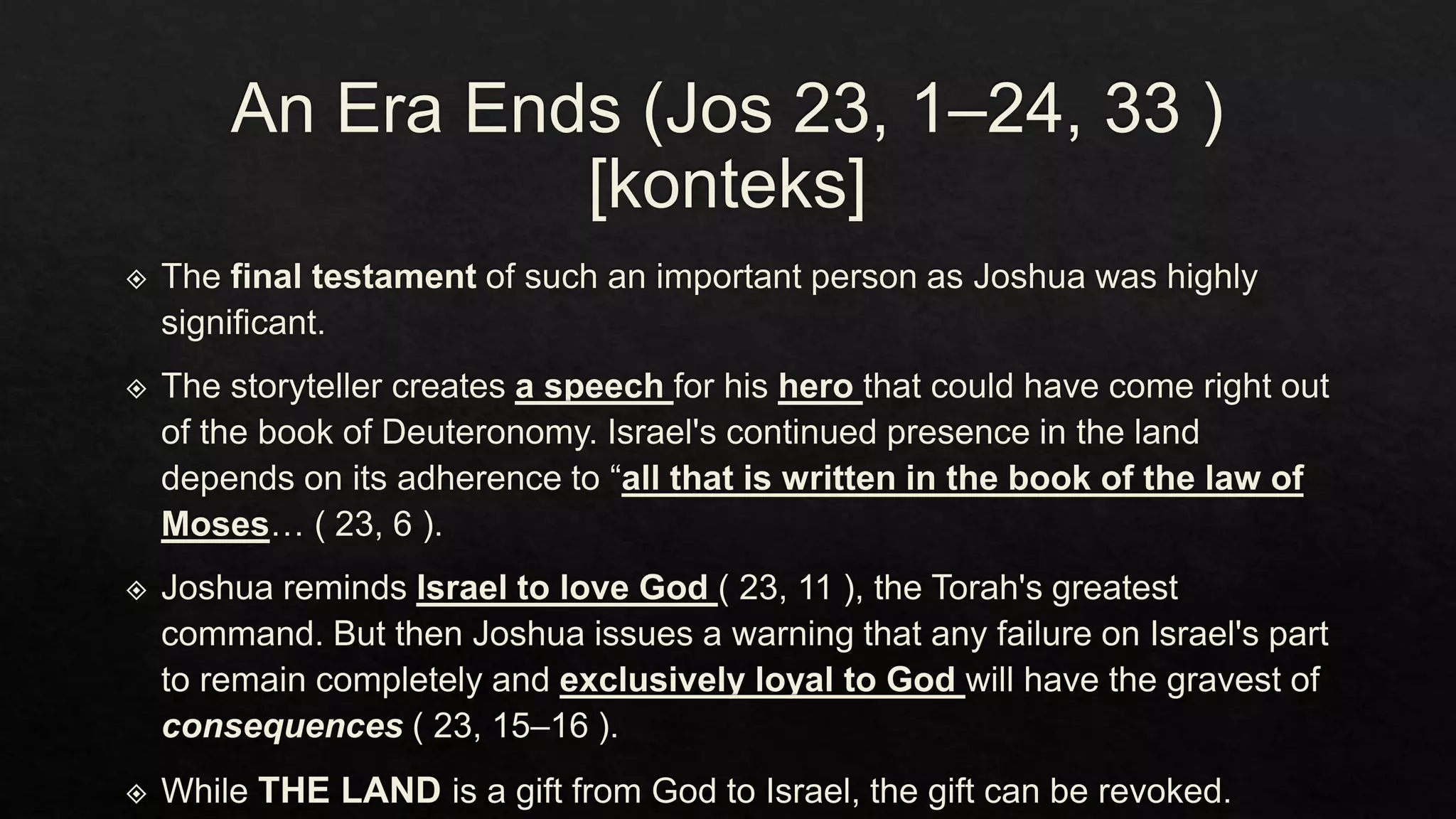 Sesi 7a interpretasi yosua sikhem | PPT