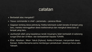 Sesi 7a interpretasi yosua sikhem | PPT