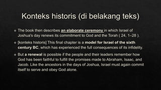 Sesi 7a interpretasi yosua sikhem | PPT