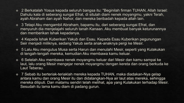 Sesi 7a interpretasi yosua sikhem | PPT