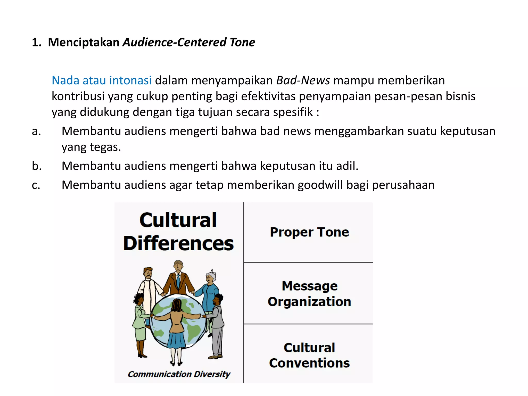 Penulisan Bad News (Writing bad news in business communication class) | PDF