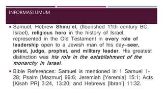 Sesi 8. Figur Samuel dan Saul, serta perannya dalam.pptx