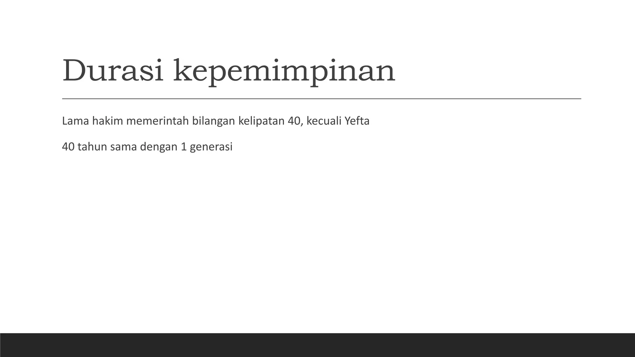Sesi 8 introduksi kitab hakim hakim 1 | PPT