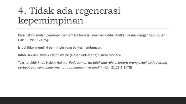 Sesi 8 introduksi kitab hakim hakim 1 | PPT