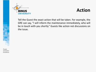 PPT Sesi 9 guest relation + handling complaint | PPTX