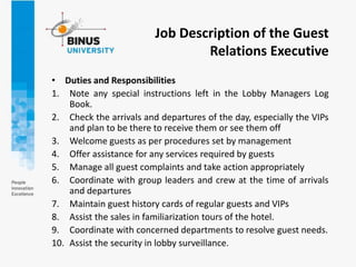 PPT Sesi 9 guest relation + handling complaint | PPTX