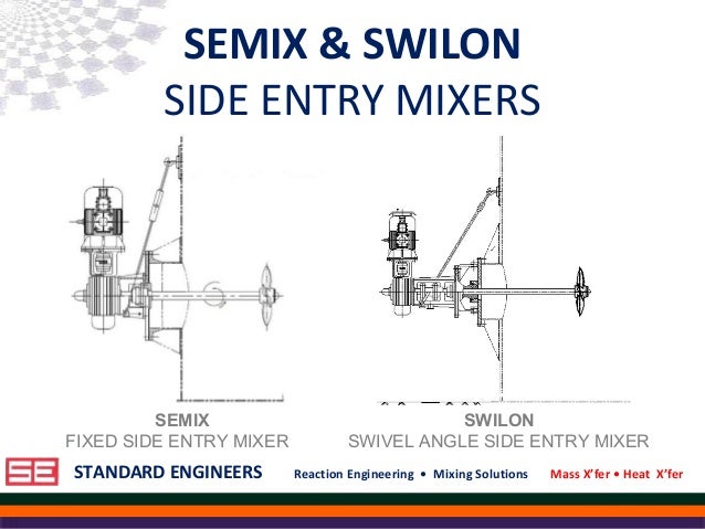 SE SIDE ENTRY MIXERS