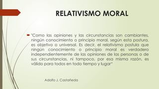 SESIÓN-4-RELATIVISMO definicion y que implica | PPTX