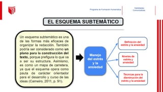 Textos expositivos y macroestructura textual : tema , subtemas | PPTX
