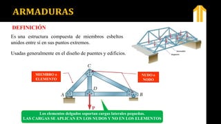 Metodo de nodos y secciones paprender mas sobre el curso de mecanica | DOCX