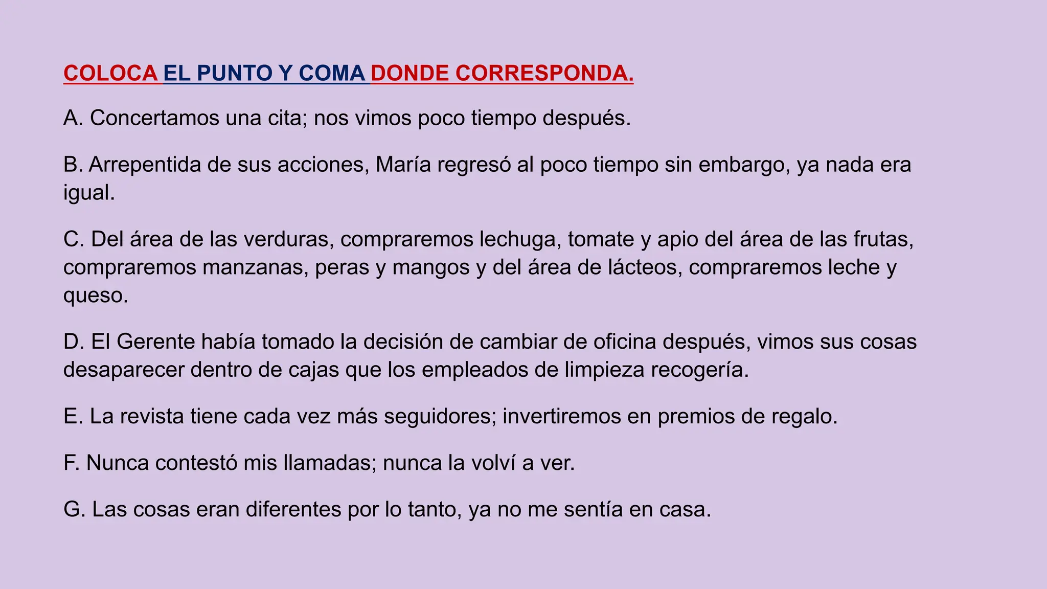 SESIÓN 12 -Ejercicios-Uso del punto y coma-_REsuelto .pptx