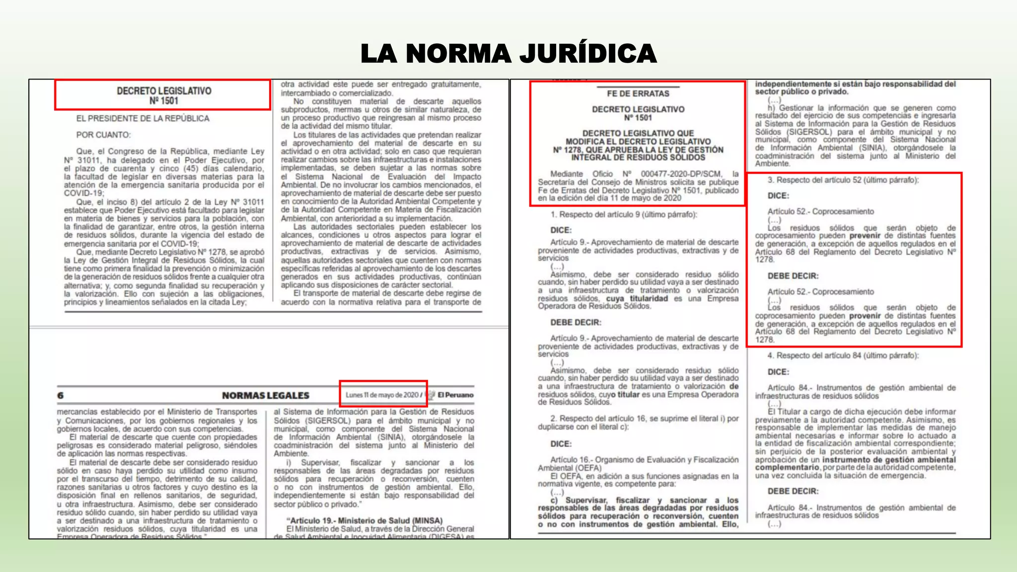 SESIÓN 2 - LA NORMA JURÍDICA. JERARQUÍA NORMATIVA.pptx | Legal Services ...