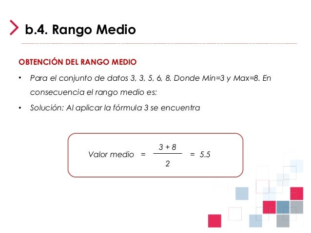MEDIDAS DE TENDENCIA CENTRAL