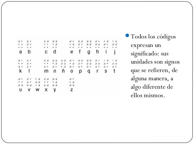 Sesión 3 significado tipos de significado y códigos