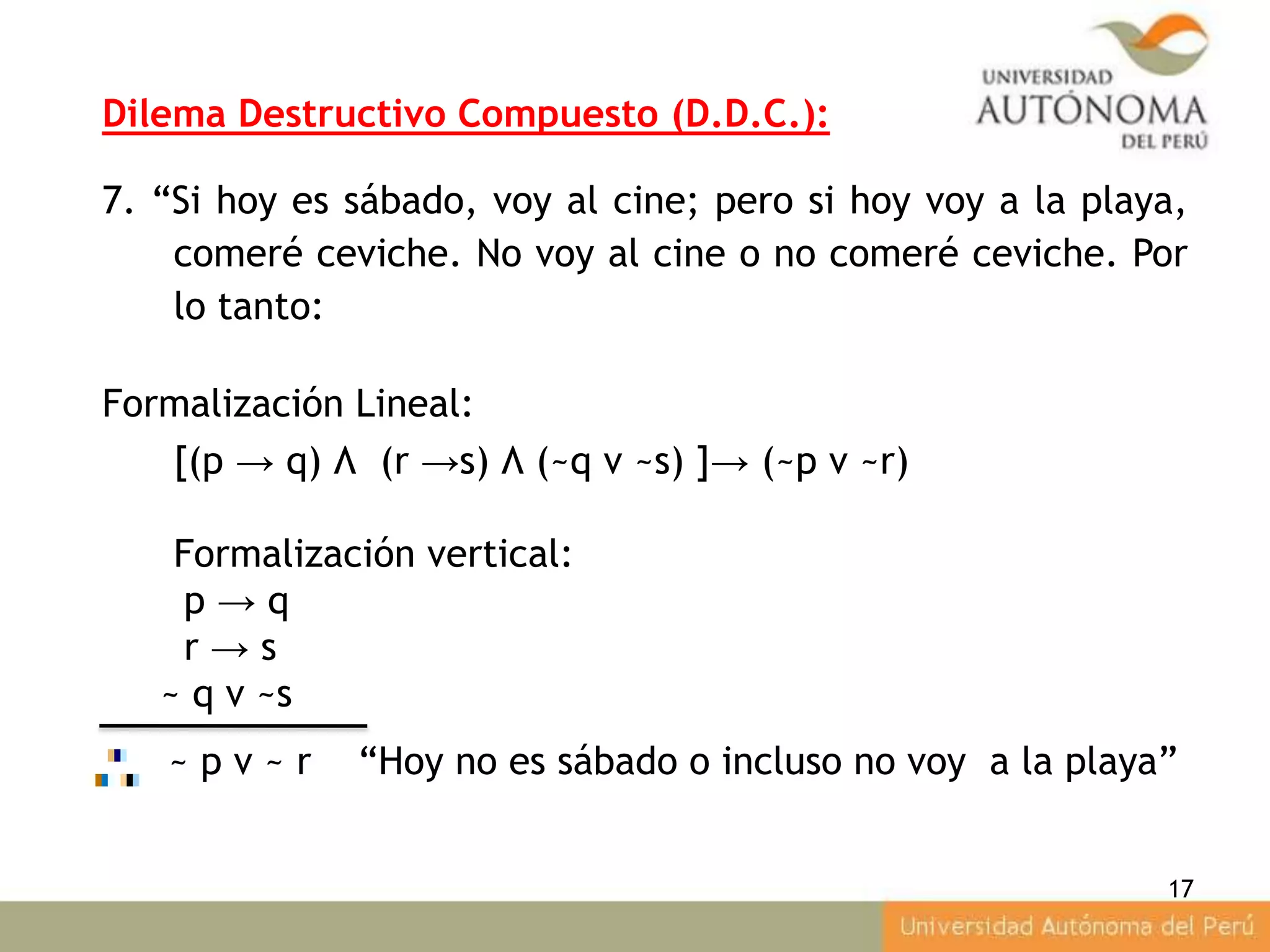 simplificación inferencias gestión | PPTX