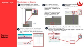 Modelacion de edificacionesGeneración de Elementos Estructurales | PDF