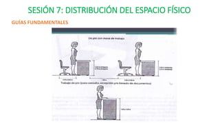 Sesión 8. distribucion del espacio fisico | PPTX