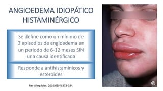 Caso Clínico: Abordaje de Angioedema | PPTX