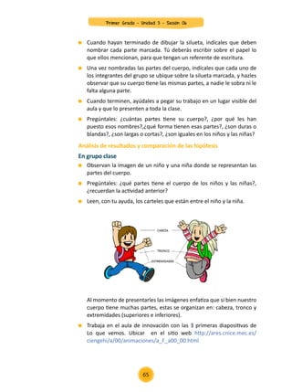 Sesión de Aprendizaje 06 de Unidad Didáctica 03 del Área de Ciencia y ...