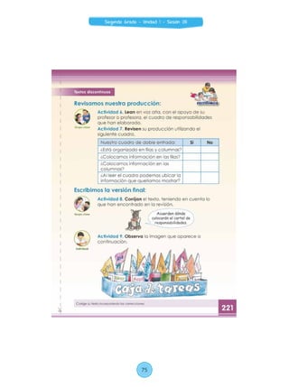 Sesión de Aprendizaje 08 de Unidad Didáctica 01 del Área de ...