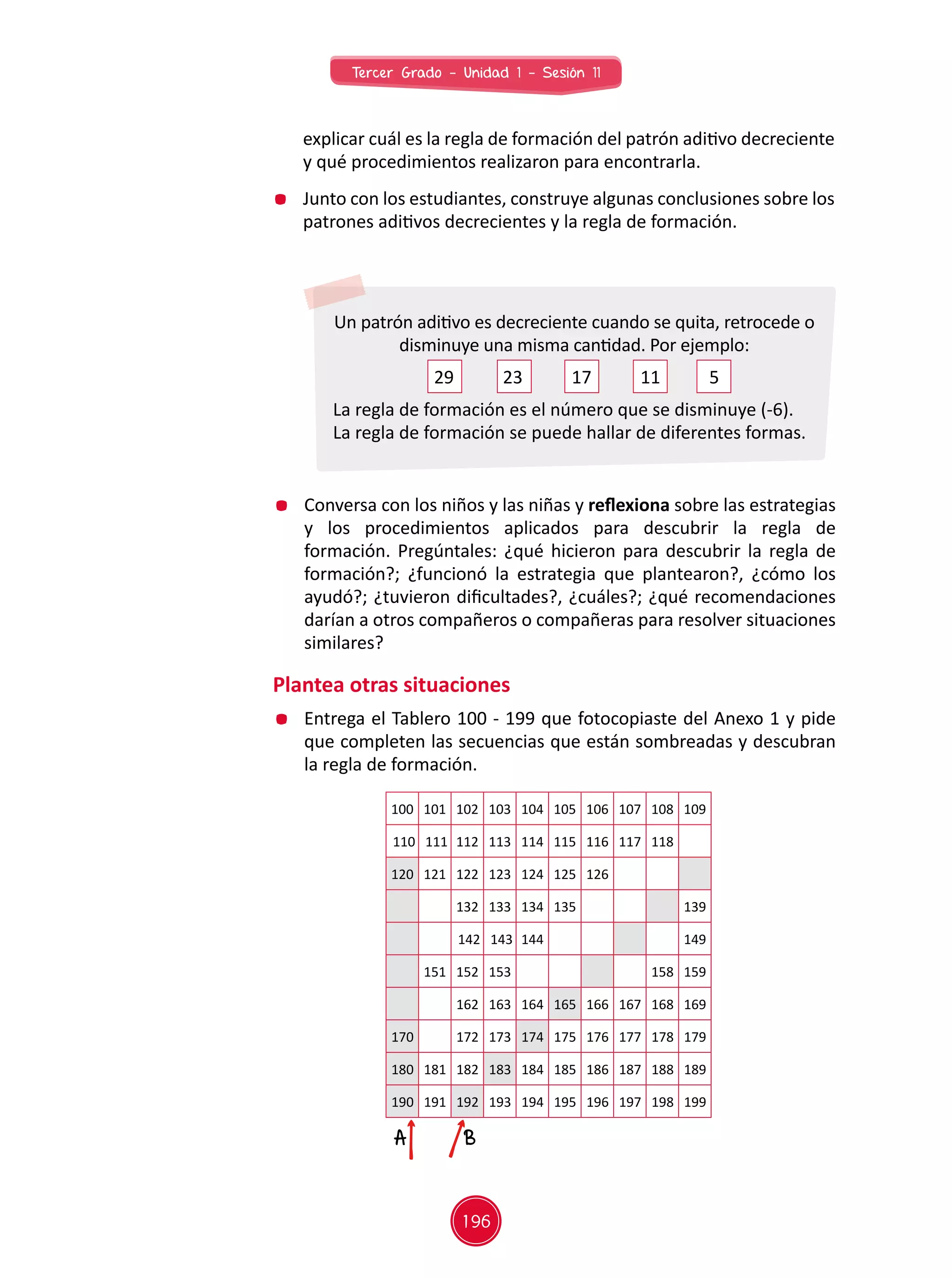 Sesión de aprendizaje 11 de Unidad Didáctica 01 del Área de Matemática ...