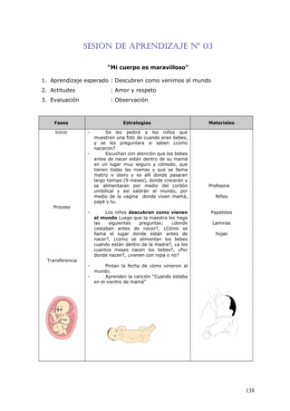 aprendizaje 5 años | DOC