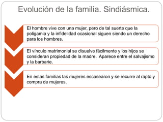 Famila: conceptos, funciones y cambios a través de la historia. | PPTX