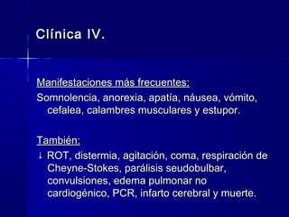 Hiponatremia, diagnóstico y tratamiento | PPT