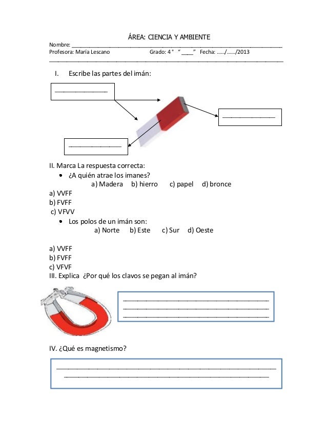SESIÓN IMÁN Y MAGNETISMO