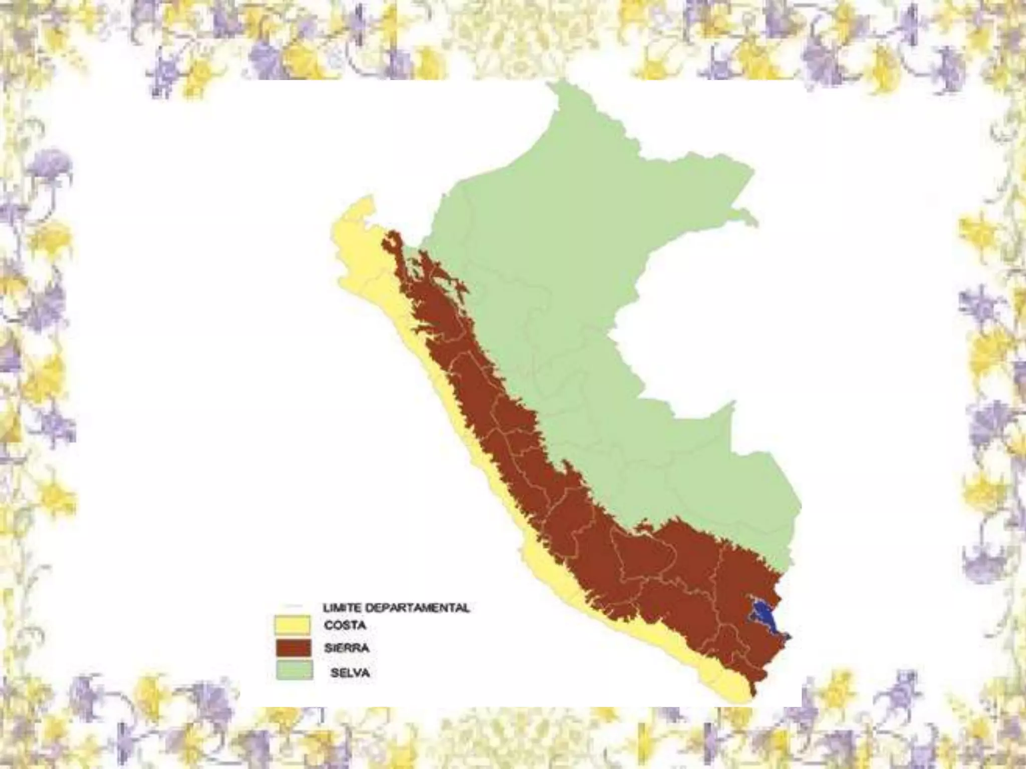 TEMA: LAS REGIONES DEL PERÚ | PPTX