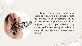 La entonación el ritmo melódico la vocalizacion | PDF