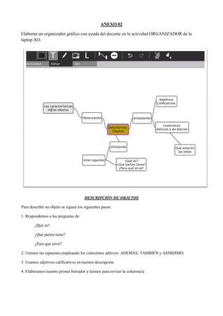 Sesión de Descripcion de Objetos | DOCX